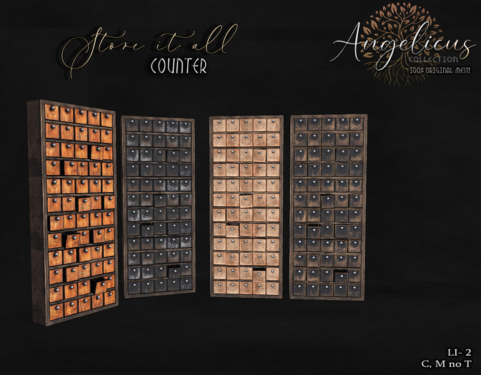 Second Life Marketplace - .AngelicUs.. Store it all counter